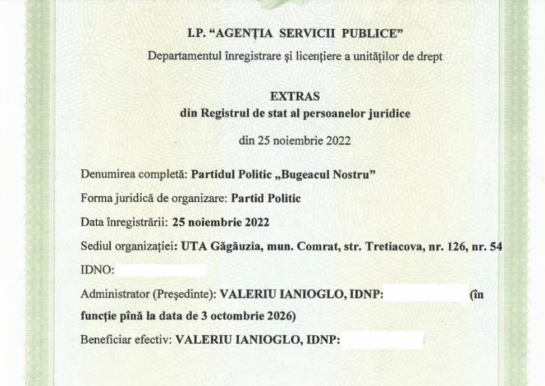 În Lista partidelor politice din R. Moldova a mai apărut un partid ...